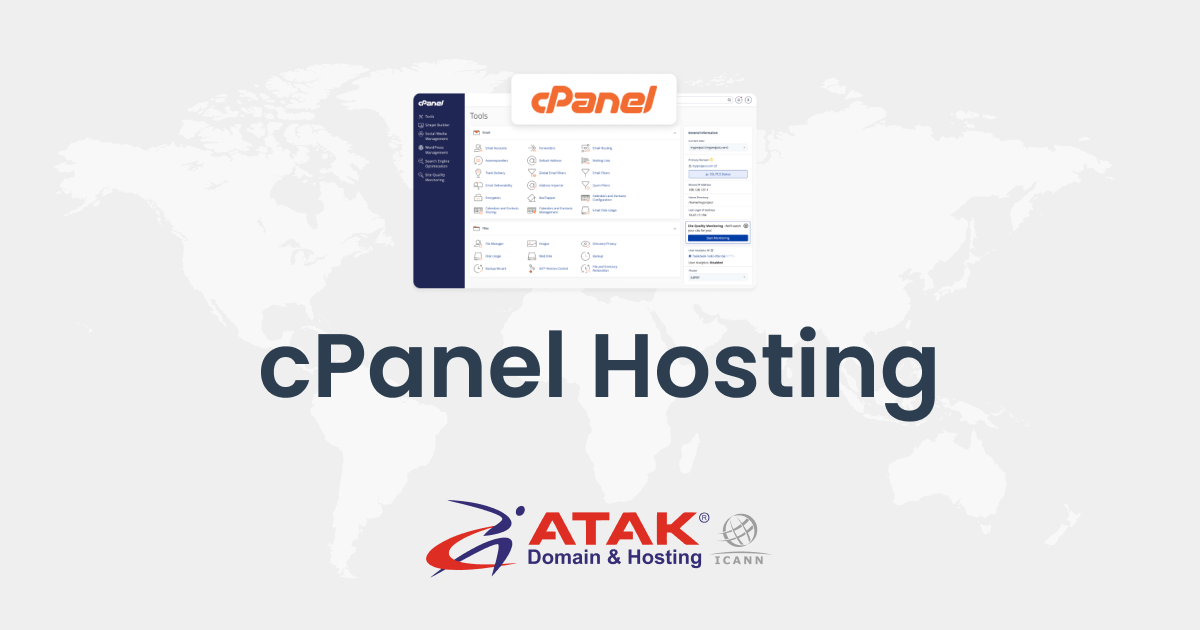 cPanel Hosting | 0,69'dan Başlayan cPanel Barındırma Hizmeti