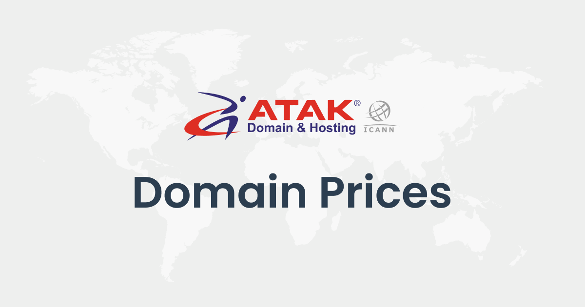 Domain Prices, Website Domain Name Registration Costs