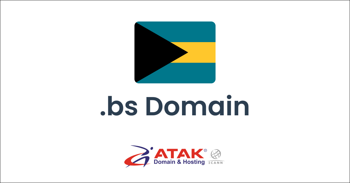 Buy a .BS Domain - Bahamas Domain Registration