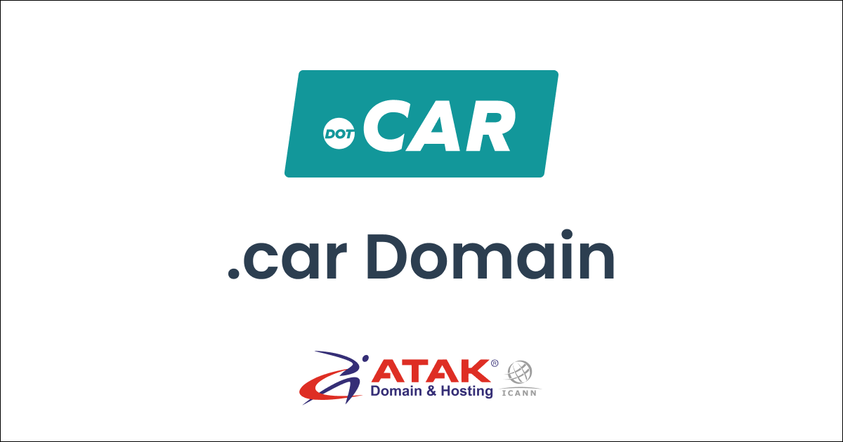 .CAR Domain - .CAR Uzantılı Alan Adı Satın Al!
