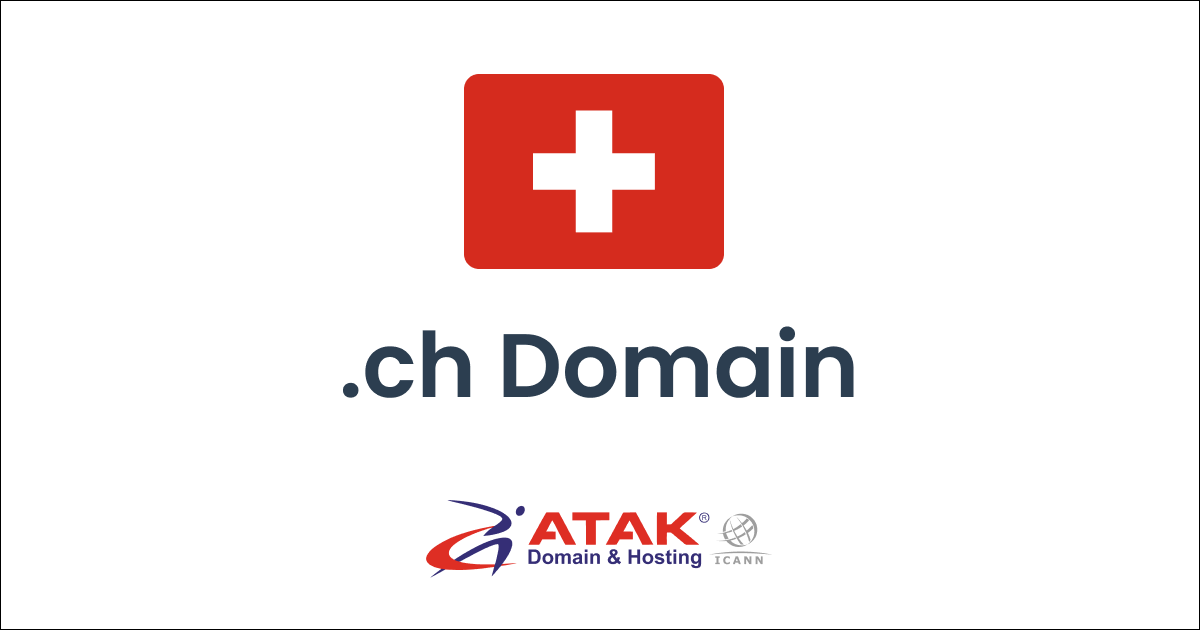 Buy a .CH Domain - Switzerland Domain Registration