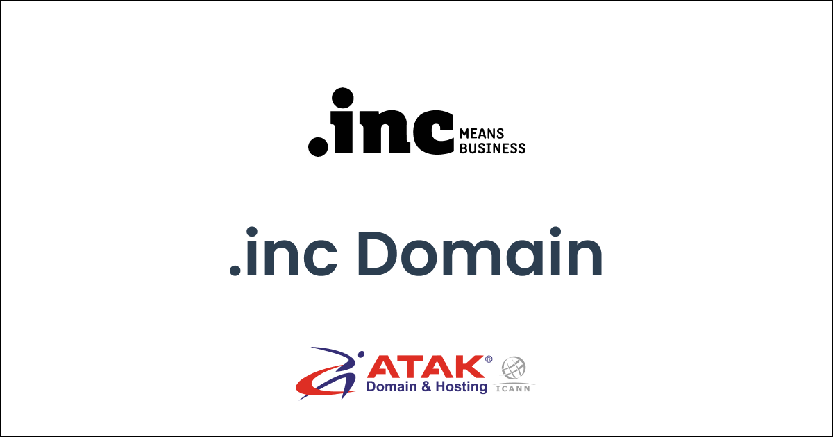 .INC Domain | Buy & Register .INC Domain Name