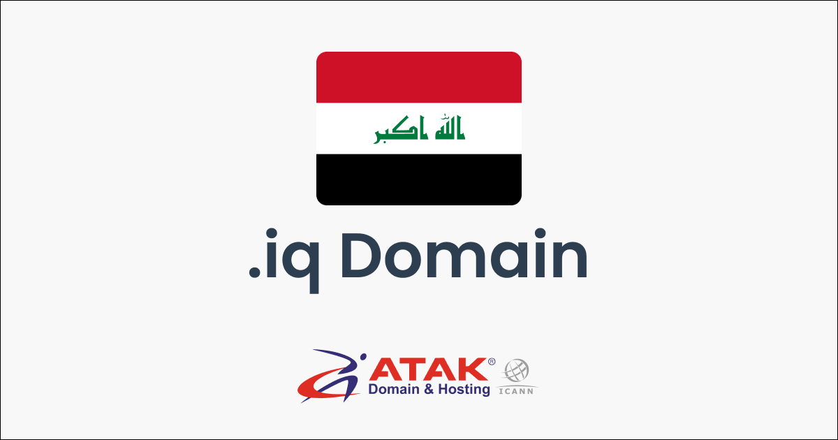 Buy a .IQ Domain - Iraq Domain Registration