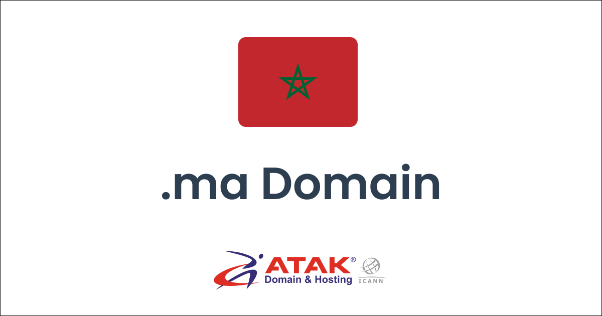 Buy a .MA Domain - Morocco Domain Registration