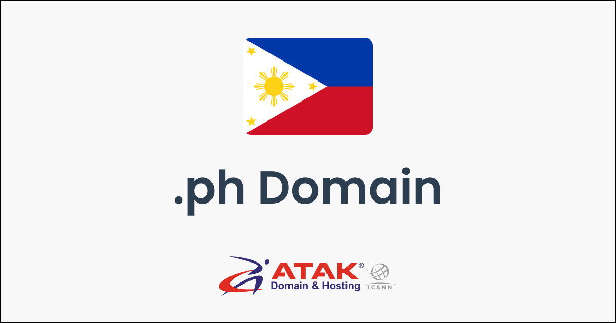 Buy a .PH Domain - Phillipines Domain Registration