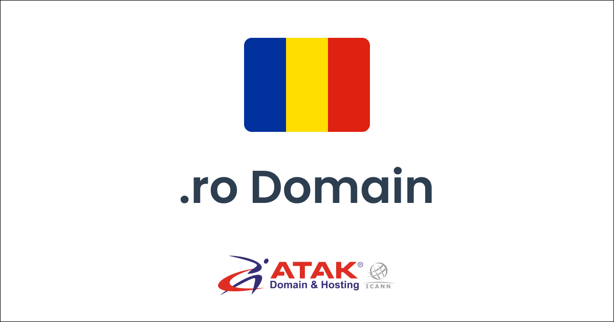 Buy a .RO Domain - Romania Domain Registration