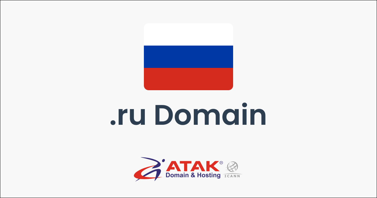Buy a .RU Domain - Russia Domain Registration